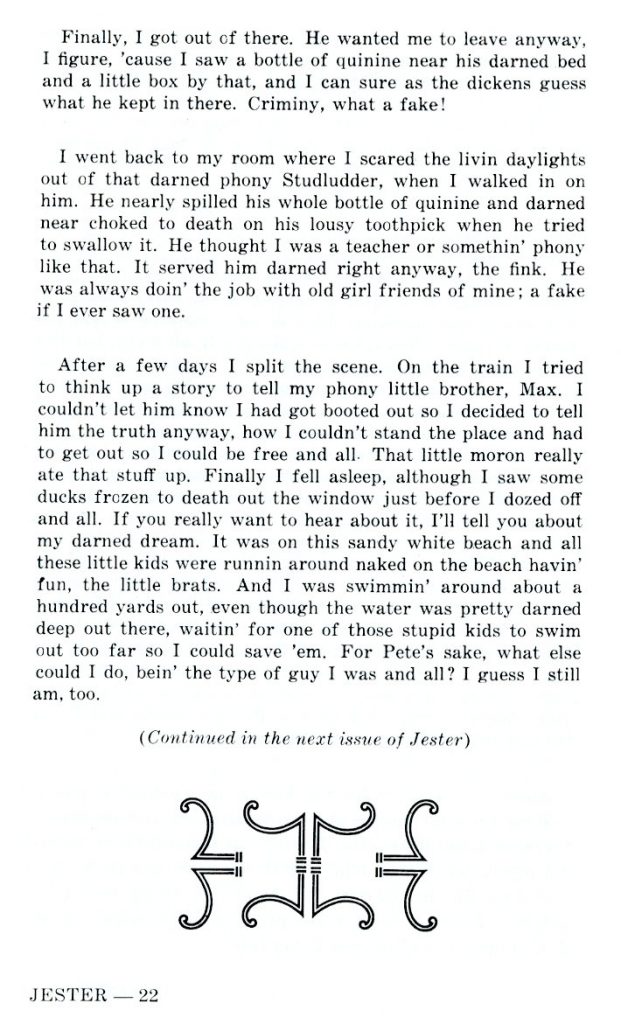 The Jester (1967) - From the Archives